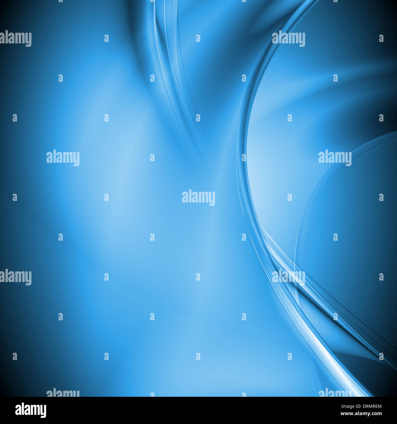 Abstract blue waves design. Vector illustration eps 10 Stock Photo - Alamy