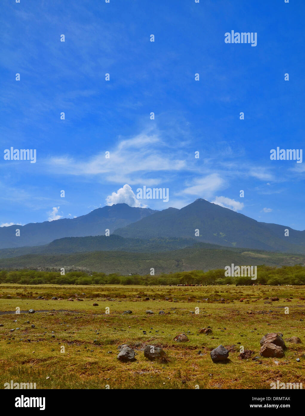 Tansania mount meru hi-res stock photography and images - Alamy
