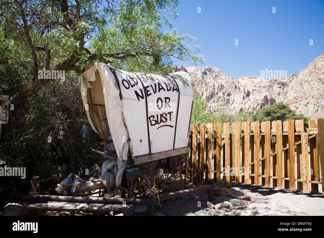 Bonnie Springs Ranch Old Western Replica Town Nevada USA Stock Photo ...