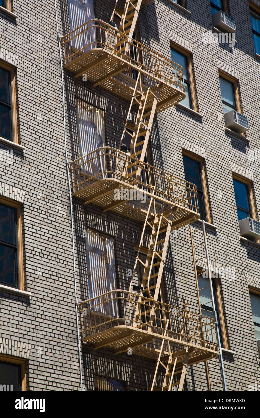 Fire Escape San Francisco, CA, California, USA Stock Photo - Alamy