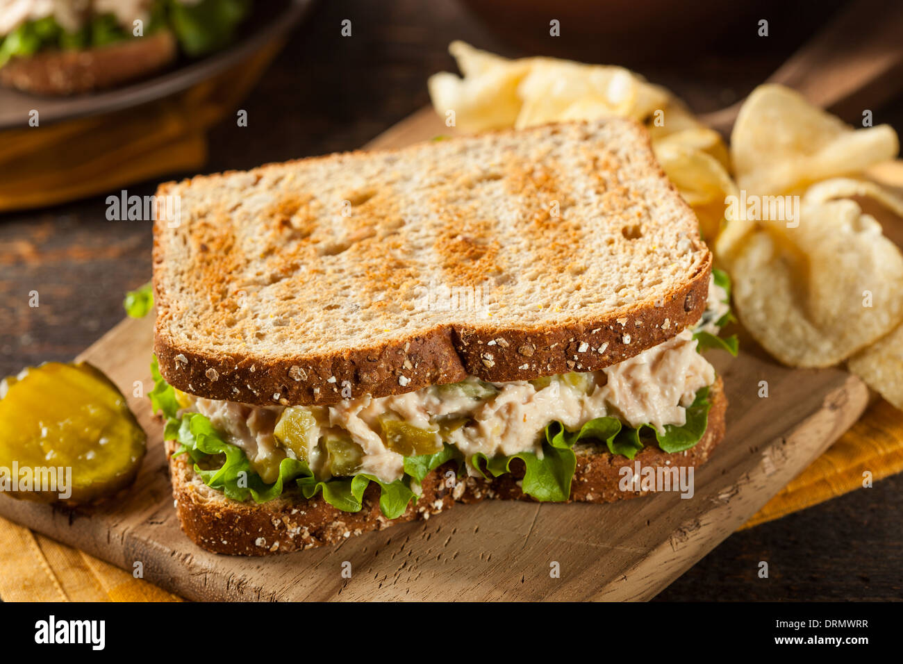 Tuna Sandwich Chips High Resolution Stock Photography and Images - Alamy