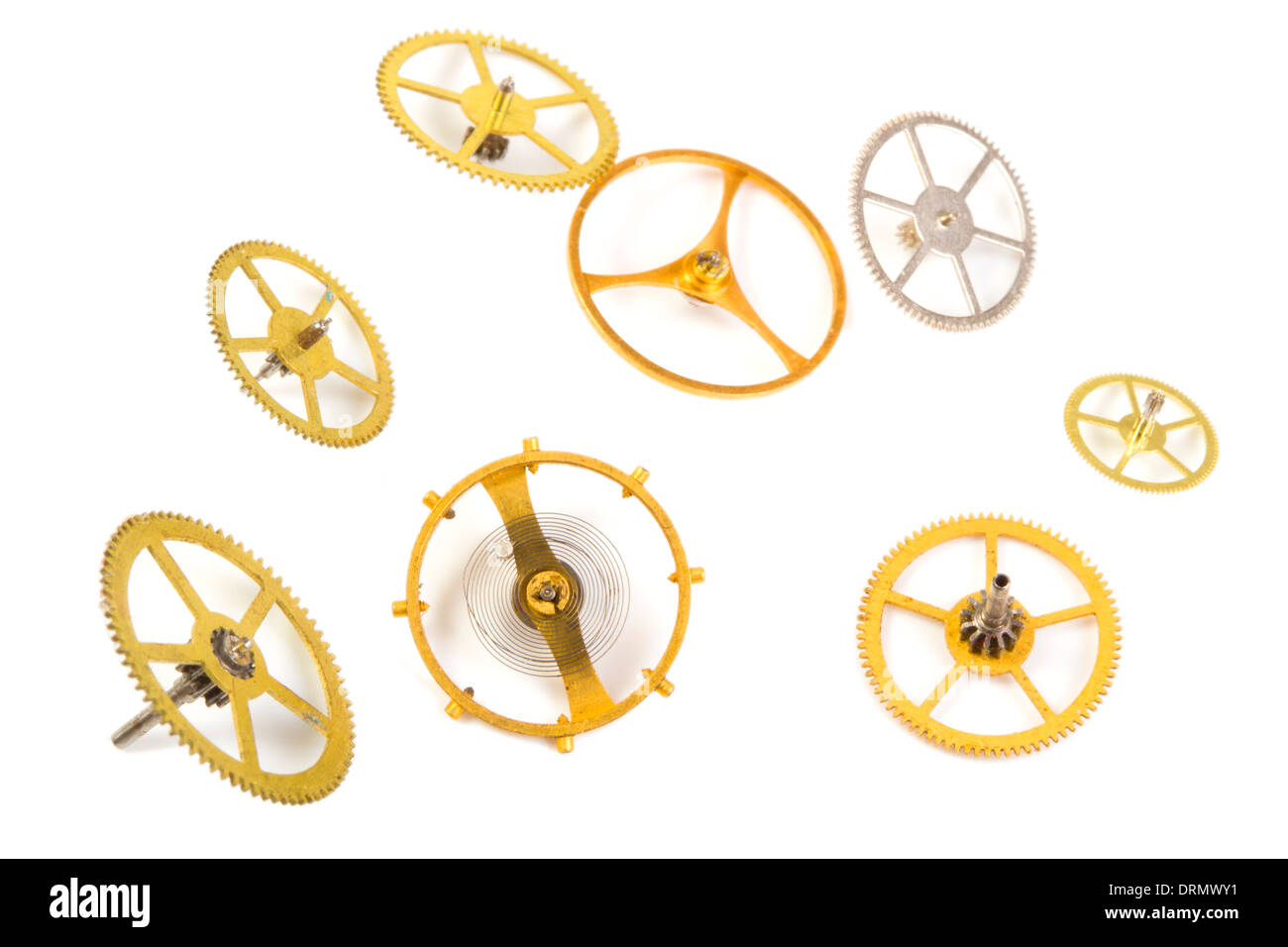 Details of a wrist watch close up Stock Photo - Alamy