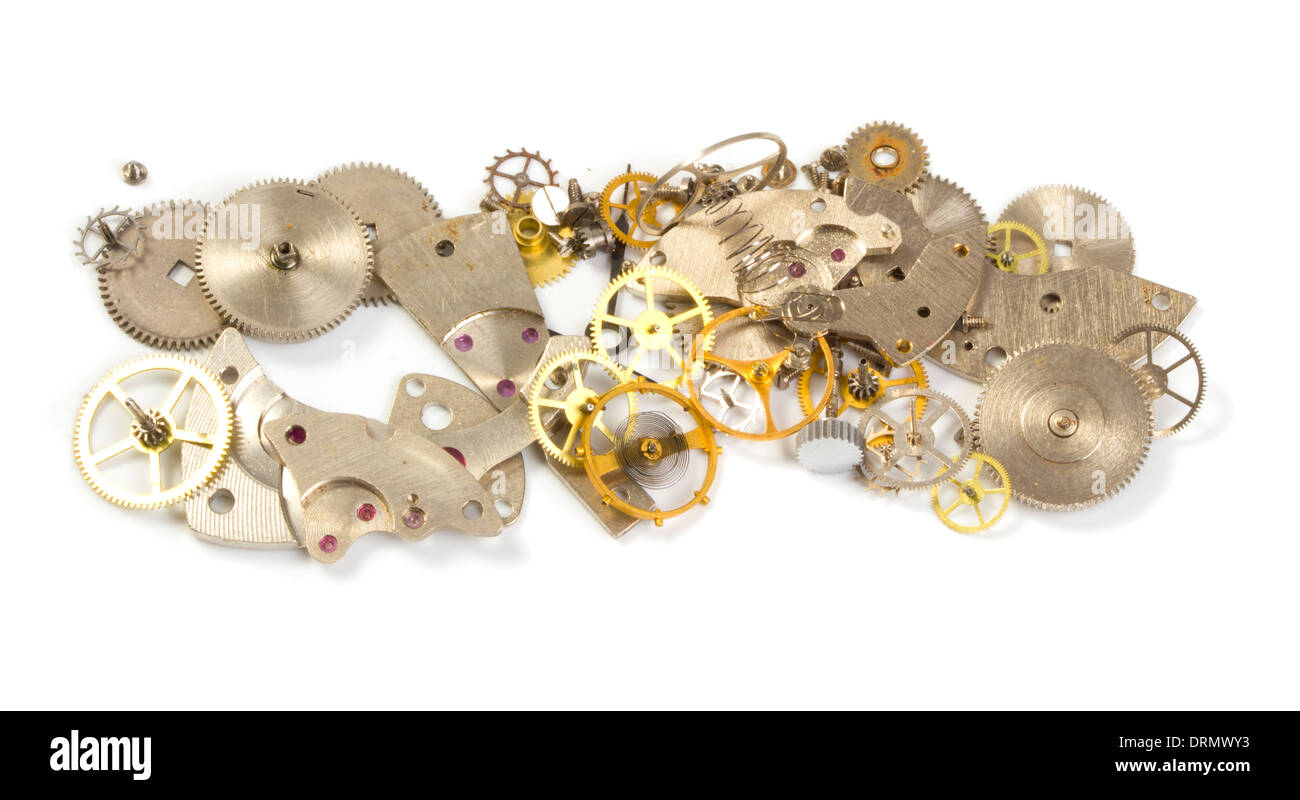 Details of a wrist watch close up Stock Photo - Alamy