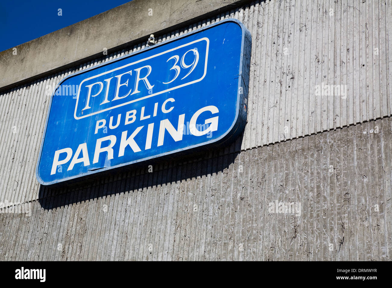 Pier 39 Parking sign San Francisco, CA, California, USA Stock Photo - Alamy