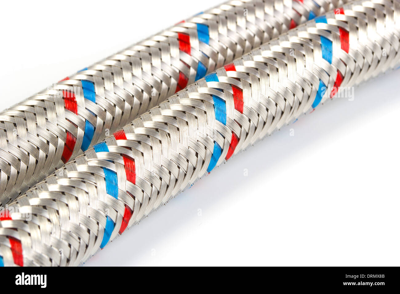 The hose close-up isolated on white background Stock Photo - Alamy
