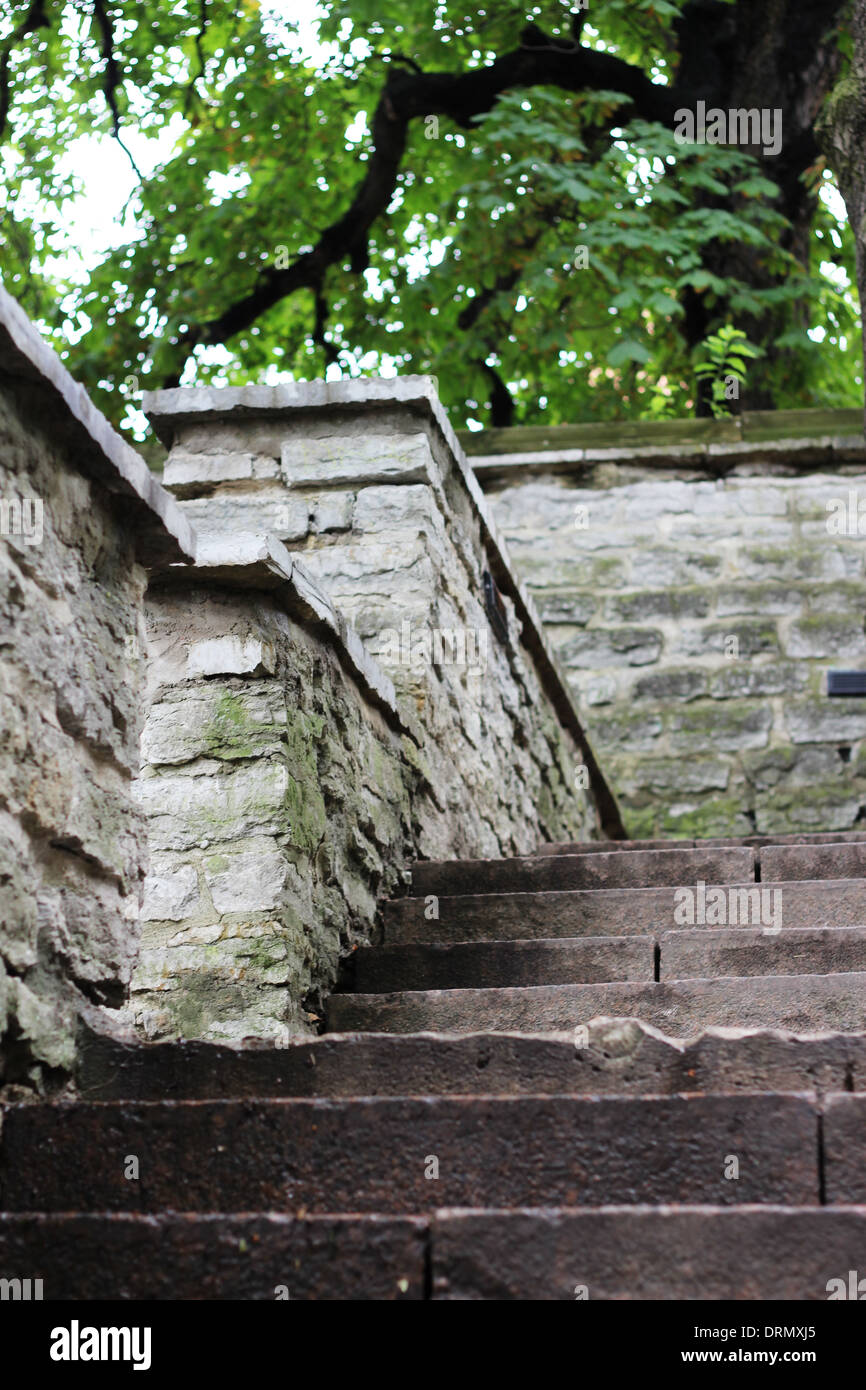 Ancient stone staircase pathway hi-res stock photography and images - Alamy