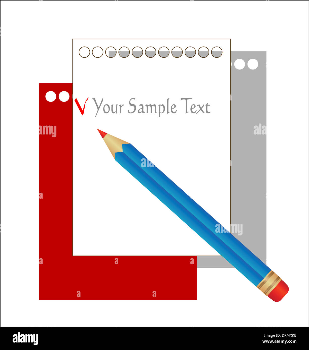 paper and pen Stock Photo - Alamy