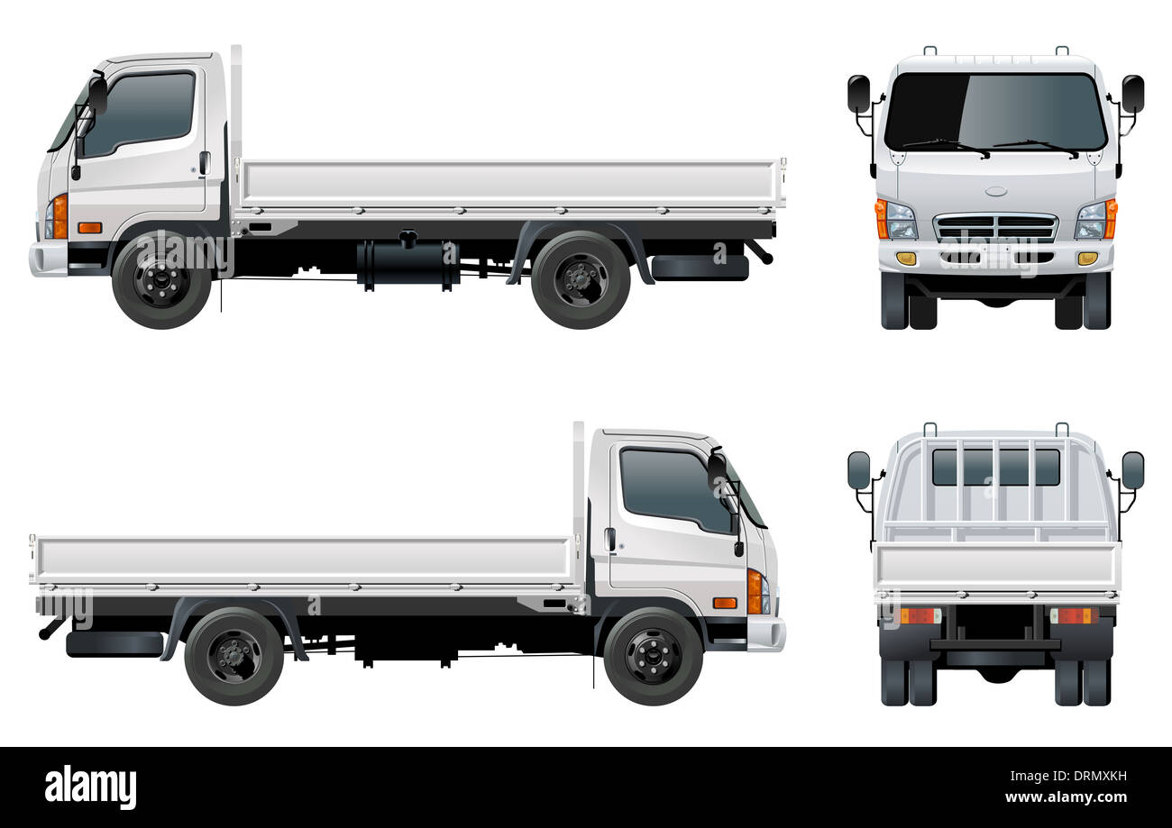 delivery / cargo truck Stock Photo - Alamy