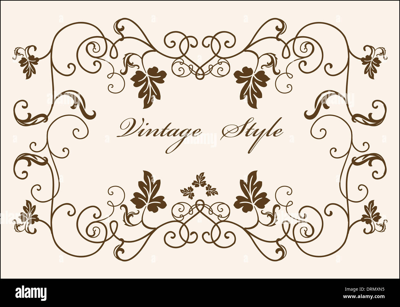 Retro frame hi-res stock photography and images - Alamy