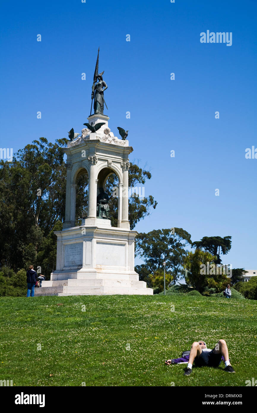 Statue of Scott Key Author of ´The Star-Spangled Banner´, Golden Gate ...