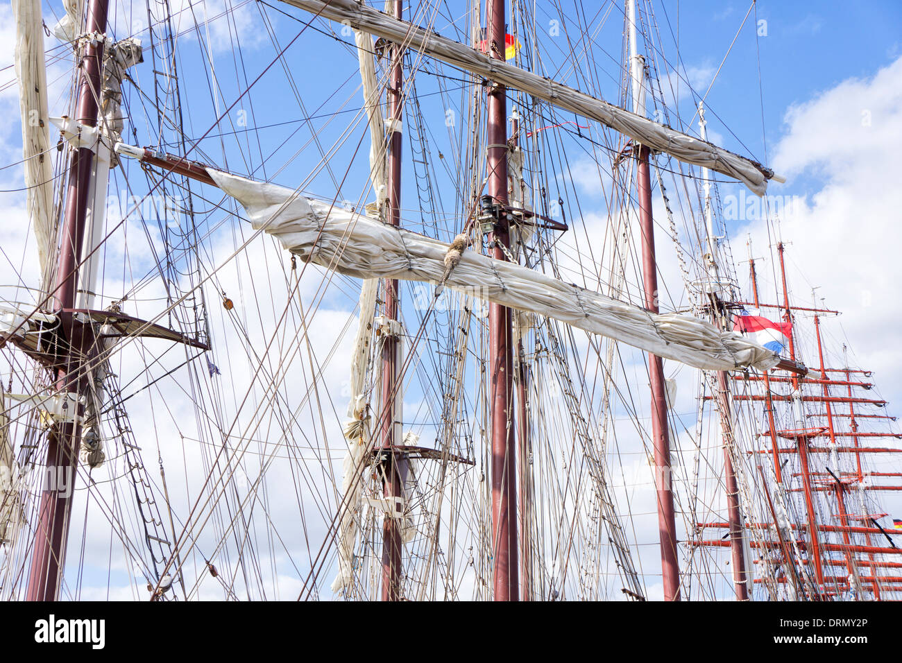 Rigging tall ship hi-res stock photography and images - Alamy