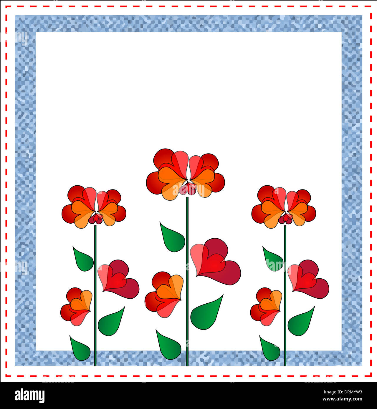 valentines day floral design Stock Photo - Alamy