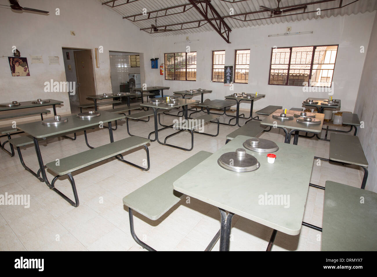 The old folks kitchen at the Muni Seva Ashram in Goraj, near Vadodara ...