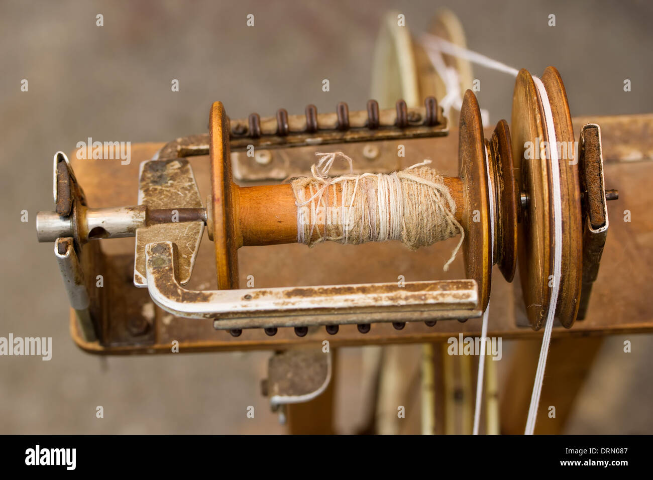Distaff spindle hi-res stock photography and images - Alamy
