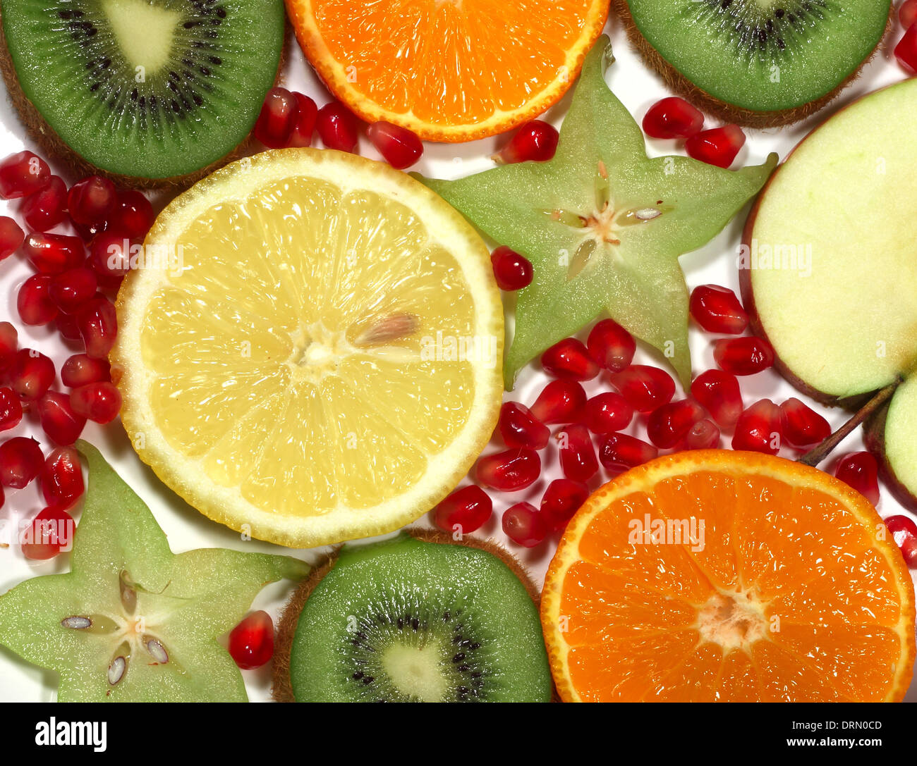 Cross section lime fruit hi-res stock photography and images - Alamy