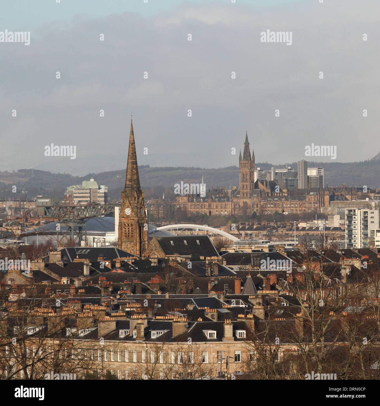 Glasgow cityscape hi-res stock photography and images - Alamy