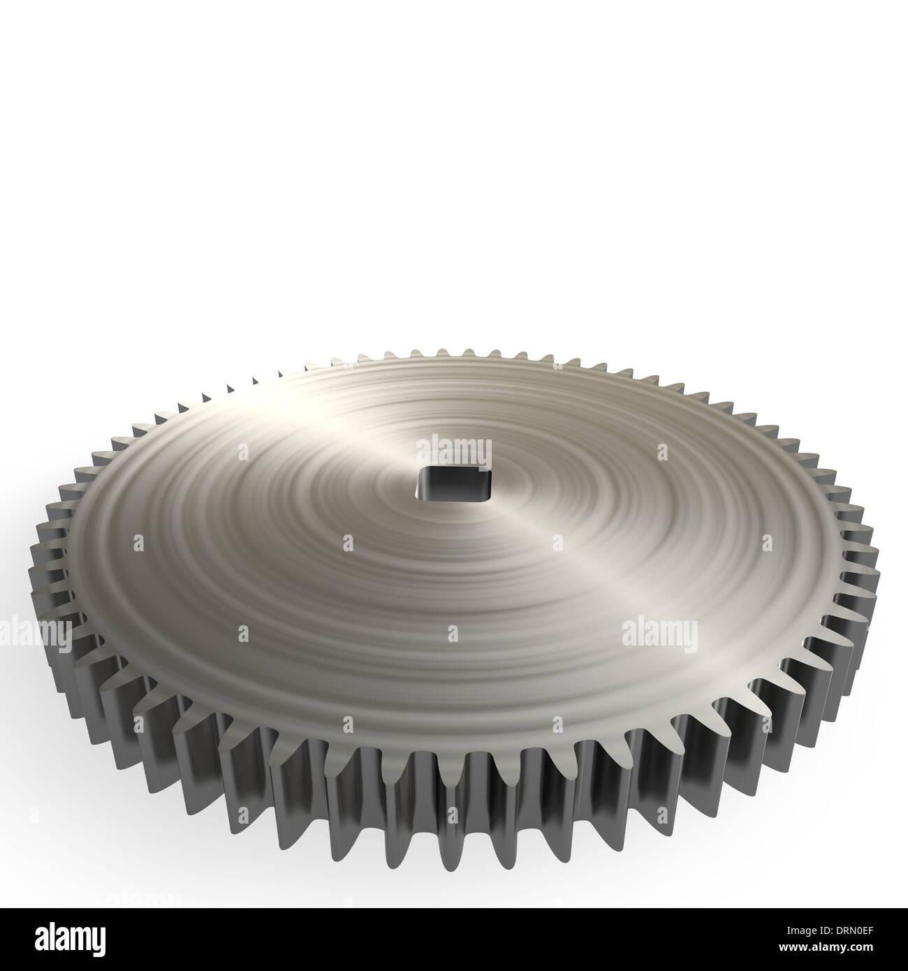 Metal gear isolated on white background Stock Photo - Alamy