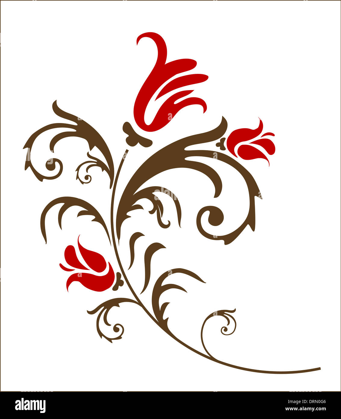 Flor element hi-res stock photography and images - Alamy