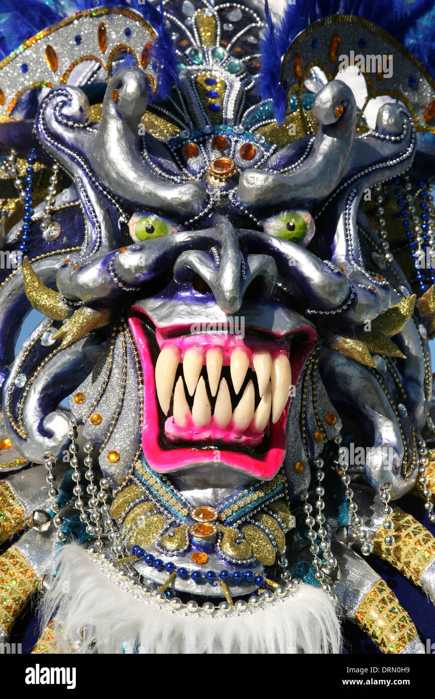 Carnival participant dressed up as Diablo Cojuelo (Limping Devil ...