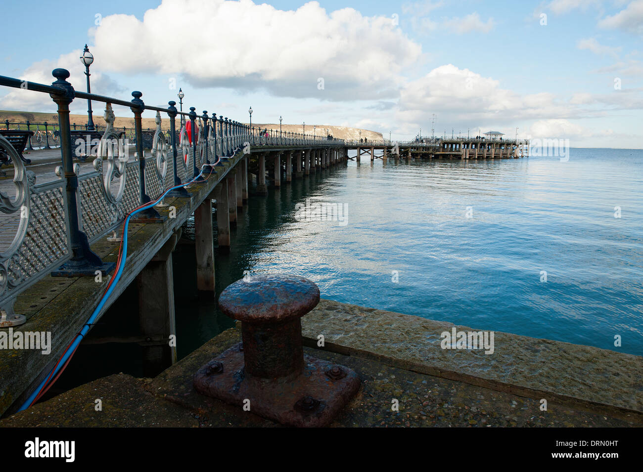 Swanage Pier Swanage Dorset England UK Stock Photo - Alamy
