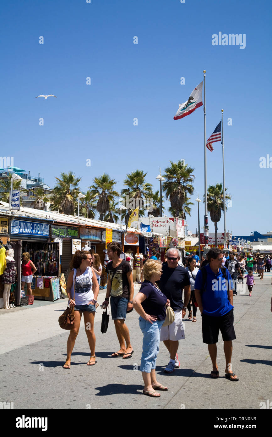 Venica Beach shops, Los Angeles, CA, California Stock Photo - Alamy