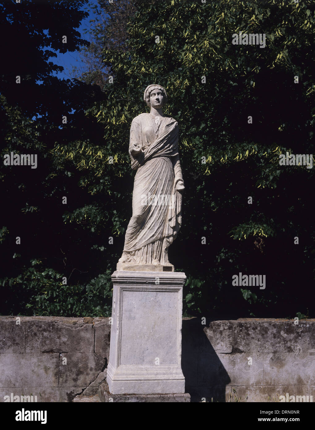 Italy; Rome; Borghese Park Statue Stock Photo - Alamy