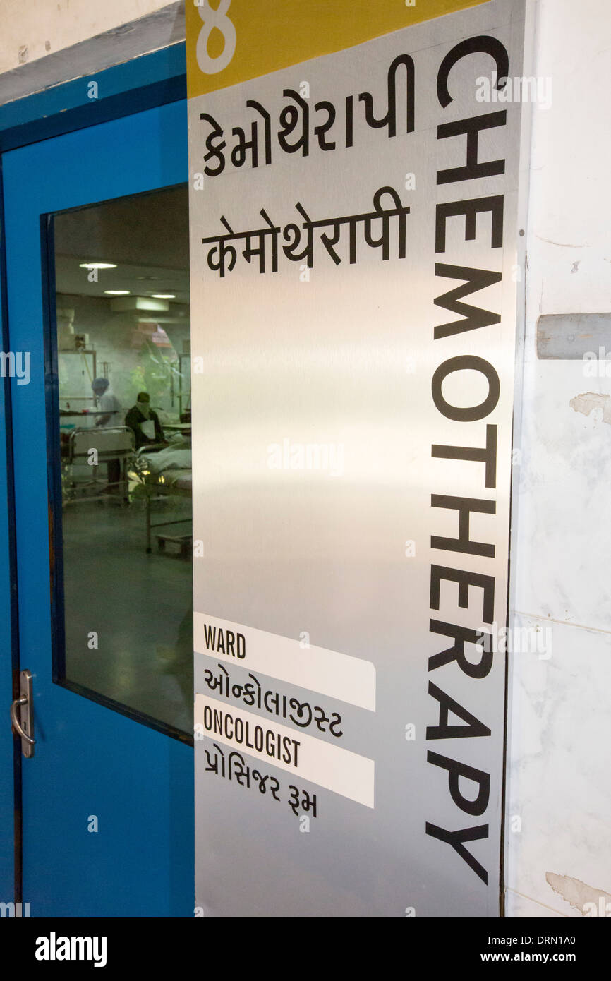 A chemotherapy ward in a specialist cancer hospital at the Muni Seva ...