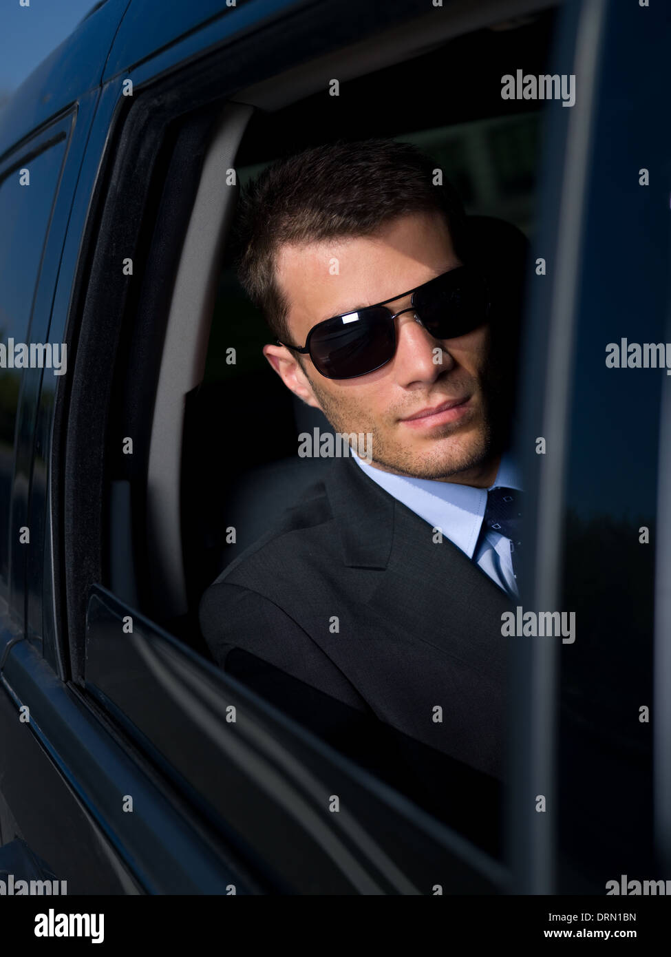Guy and limo hi-res stock photography and images - Alamy