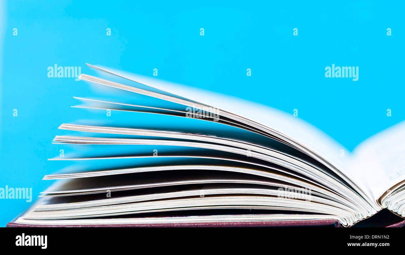 Thick book cover open hi-res stock photography and images - Alamy