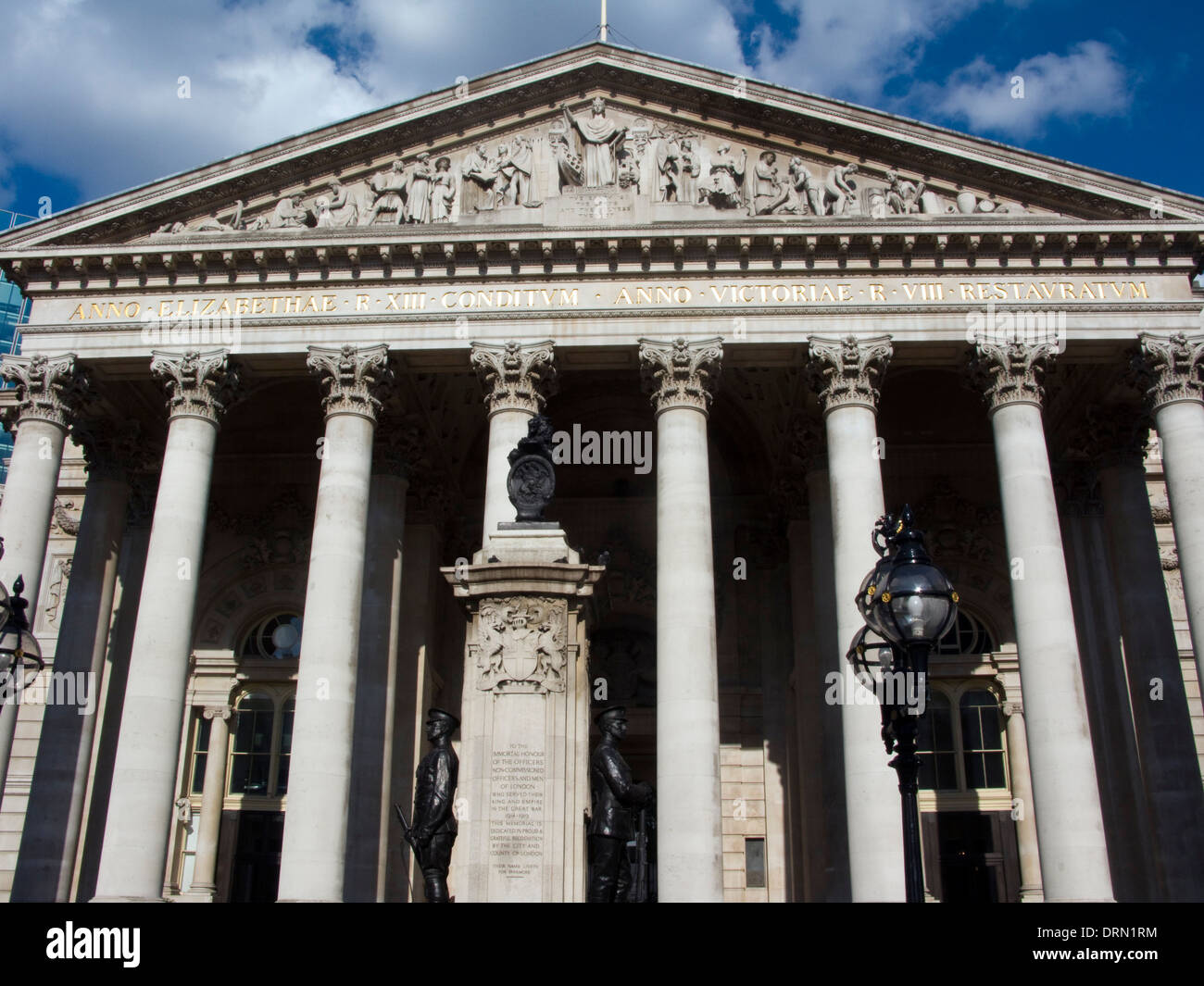 The Royal Exchange, London, UK Stock Photo - Alamy