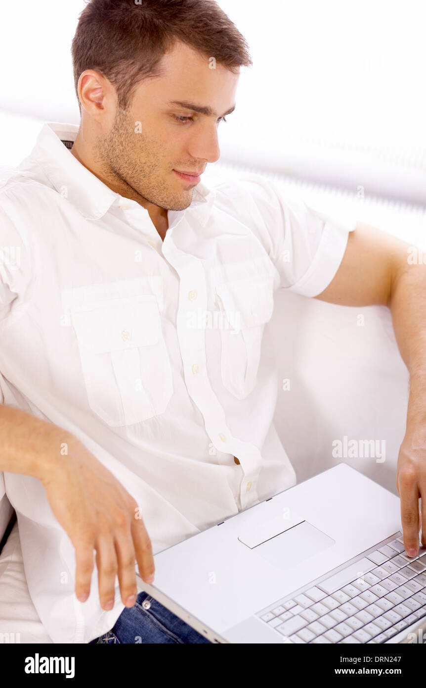 Daily life of a Male Stock Photo - Alamy