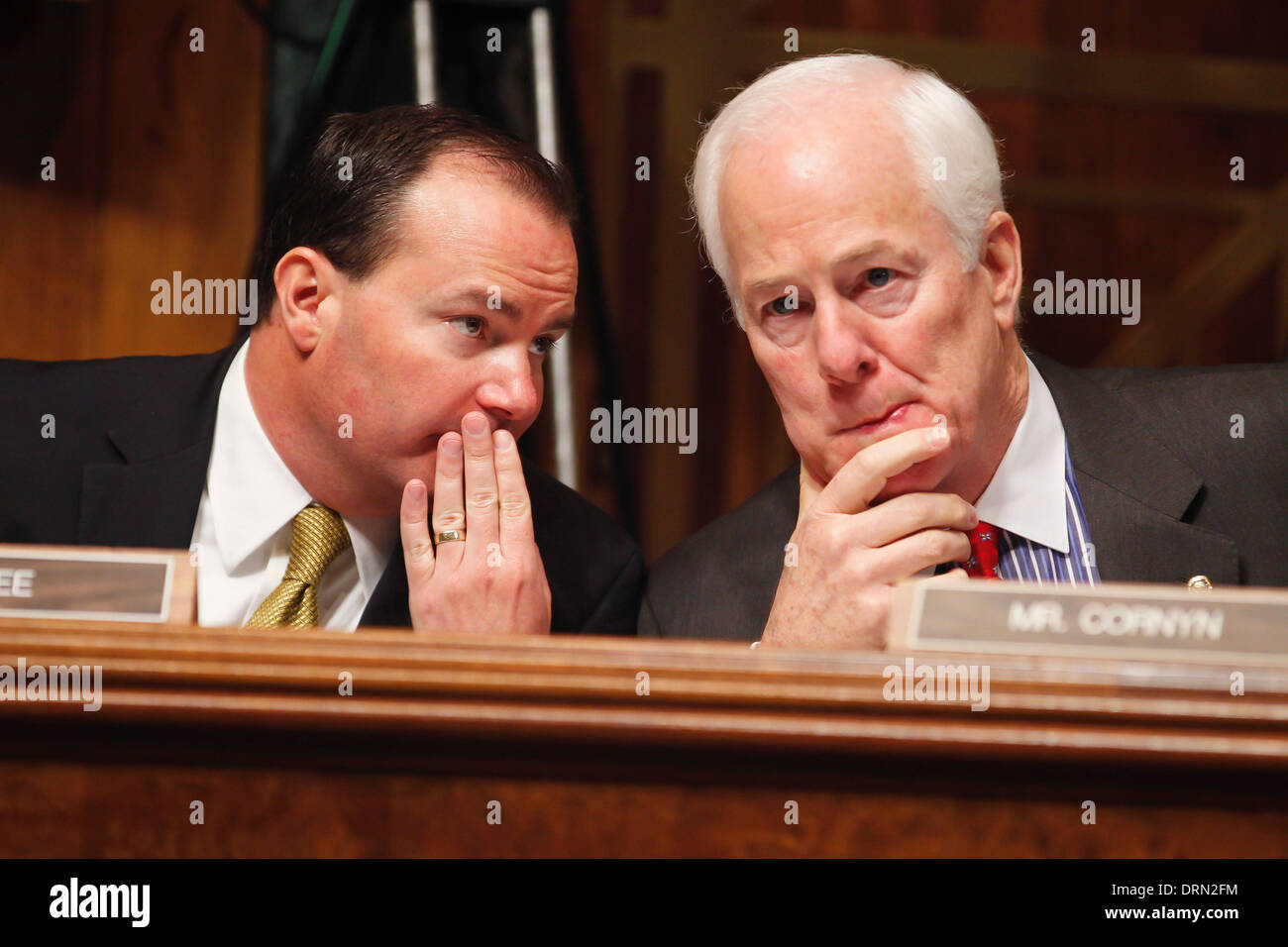 Washington, District of Columbia, USA. 29th Jan, 2014. Senator MIKE LEE ...