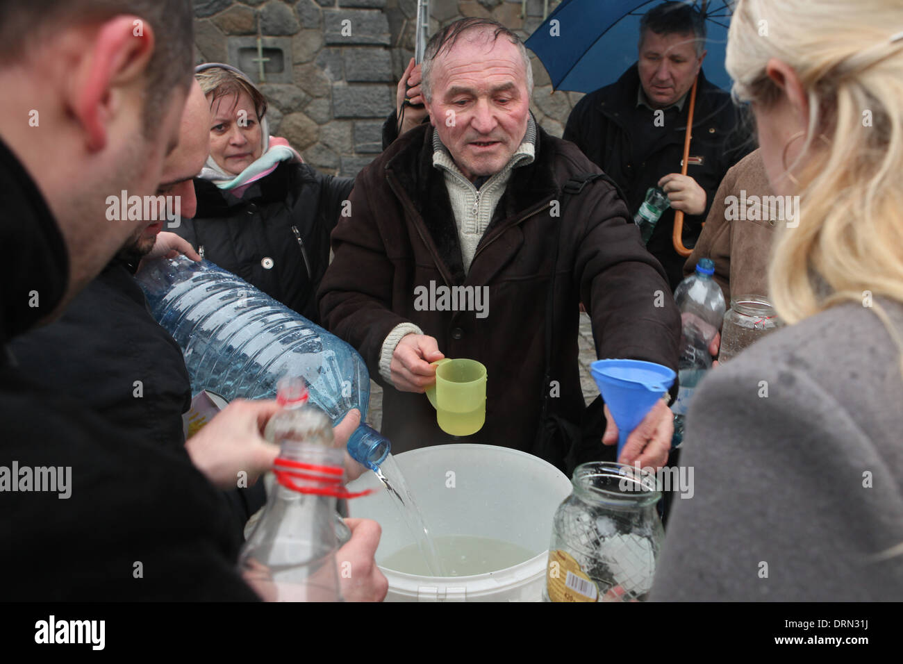Consecrated water hi-res stock photography and images - Alamy