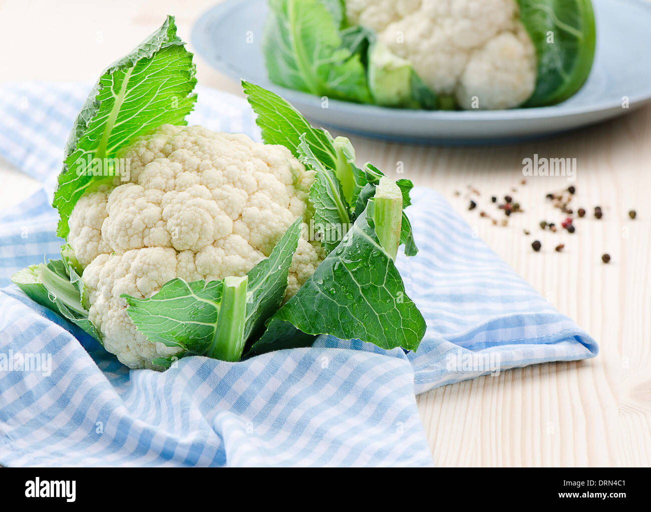 Cauliflower closeup hi-res stock photography and images - Alamy