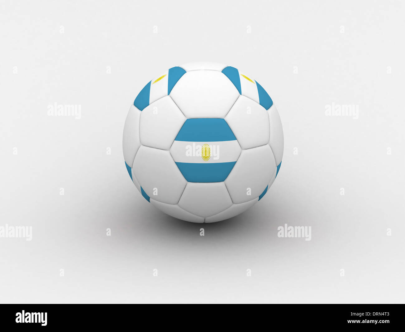 Argentina soccer ball Stock Photo - Alamy