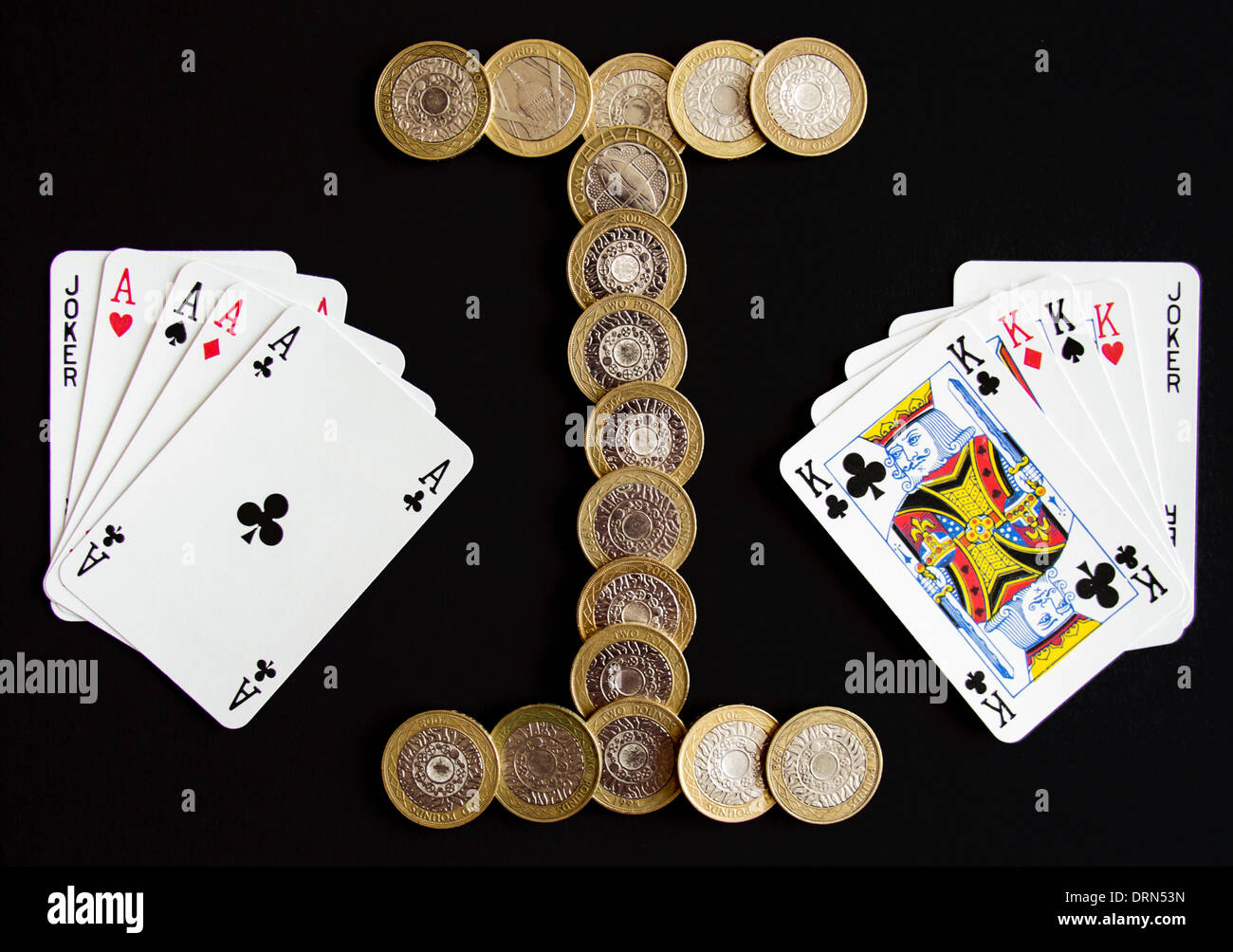 Ace of coins hi-res stock photography and images - Alamy