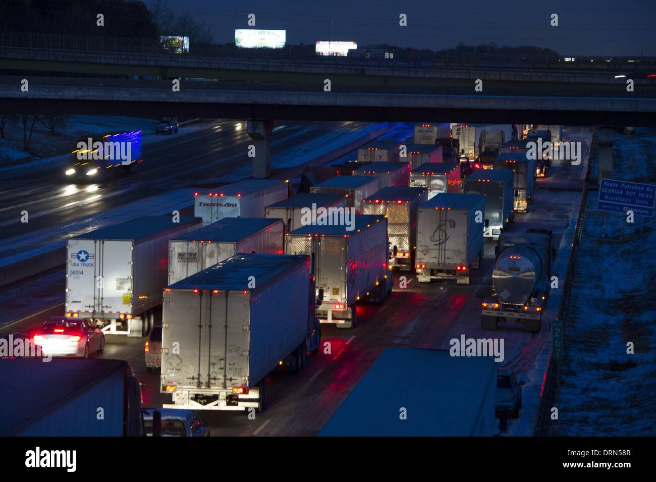 Interstate 75 atlanta georgia hi-res stock photography and images - Alamy
