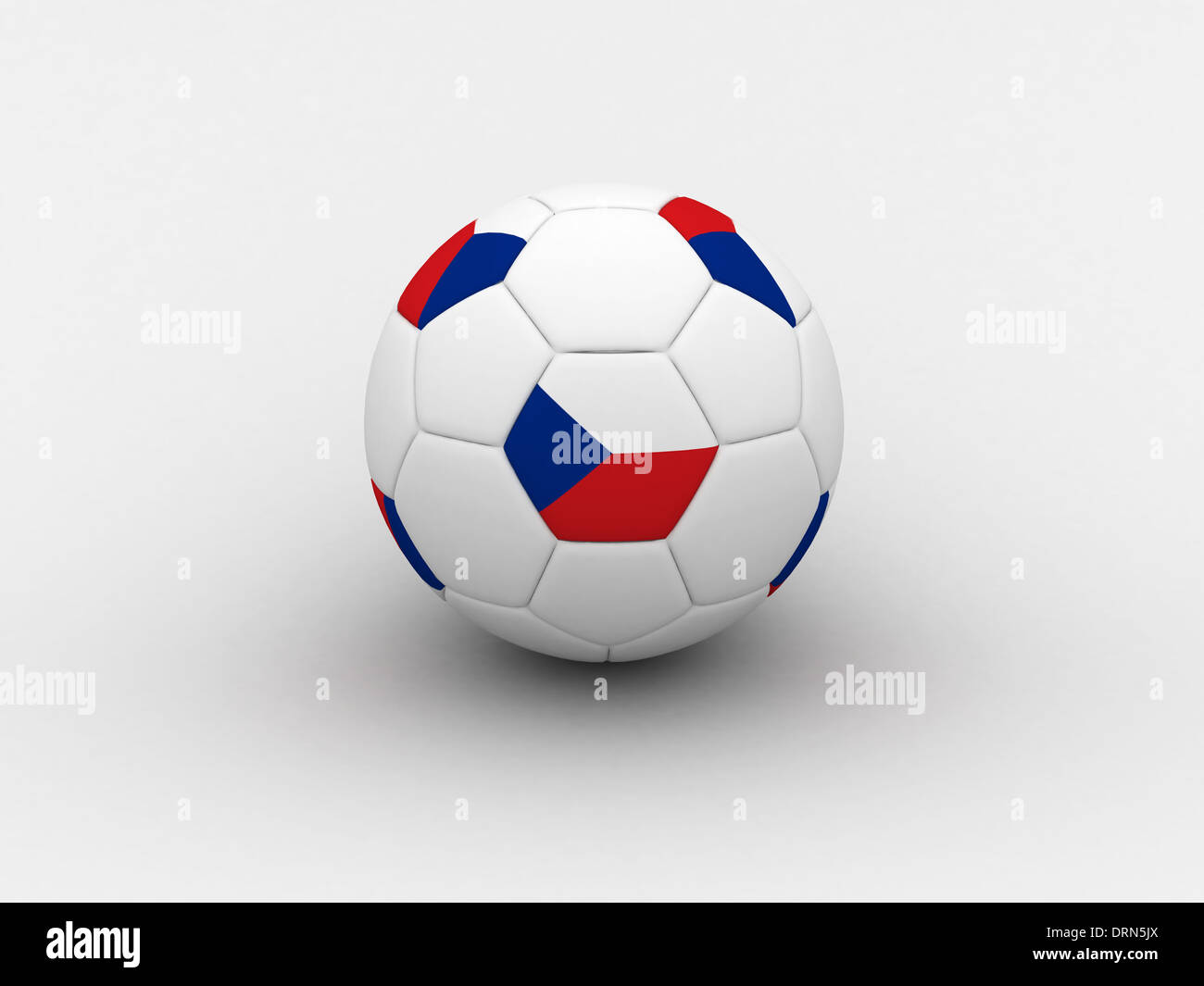 Czech soccer ball Stock Photo - Alamy
