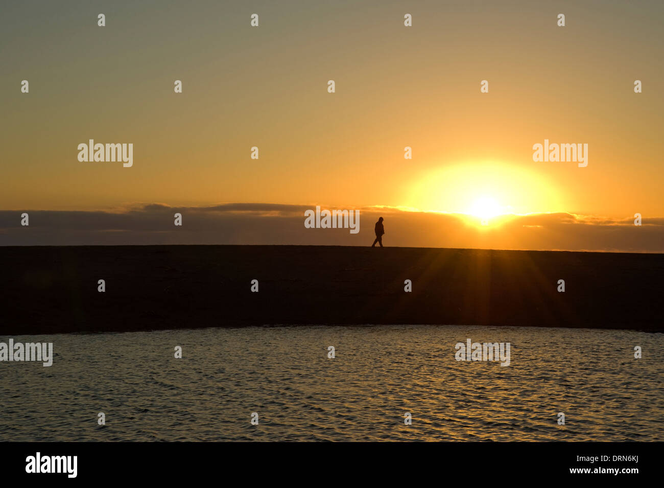 Navarro River at Navarro Beach in Mendocino, California Stock Photo - Alamy