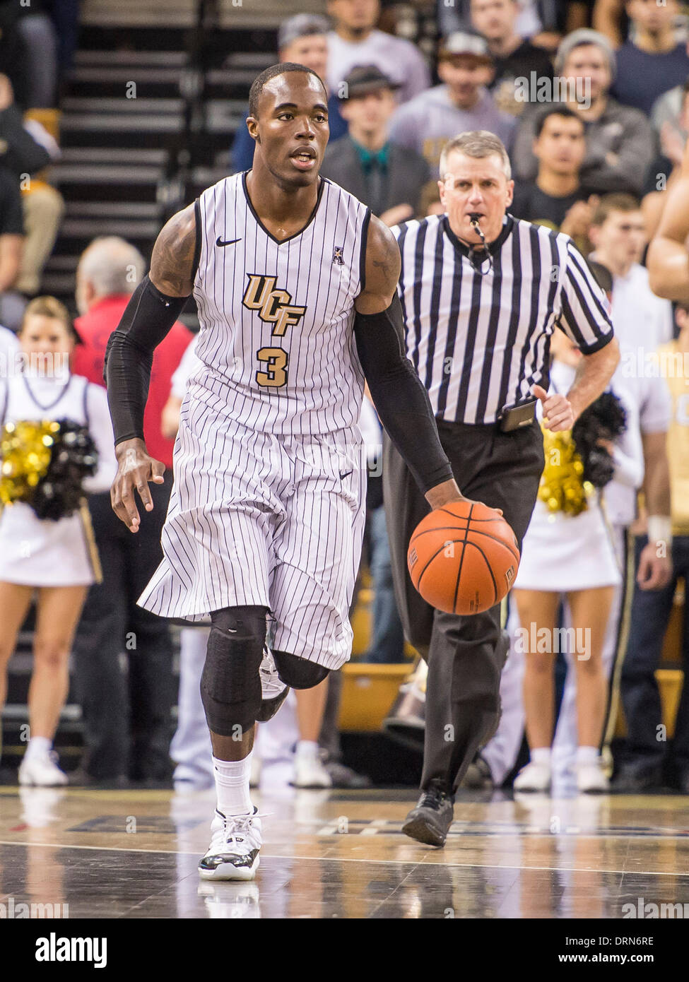- Orlando, FL, U, . 29th Jan, 2014. S: UCF Knights guard/forward Isaiah ...