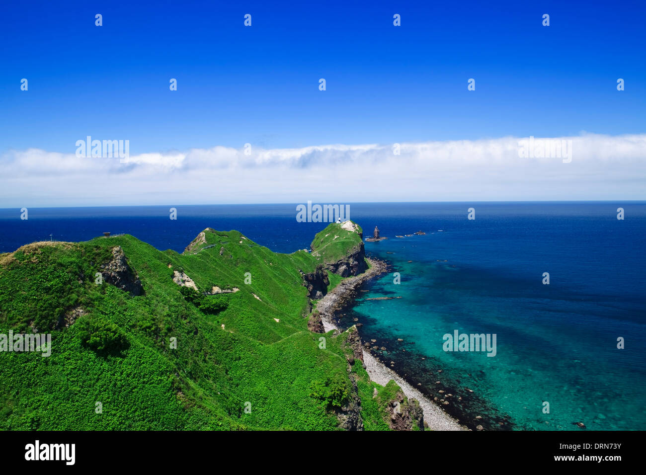 Cape Kamui in Shakotan Peninsula Stock Photo - Alamy