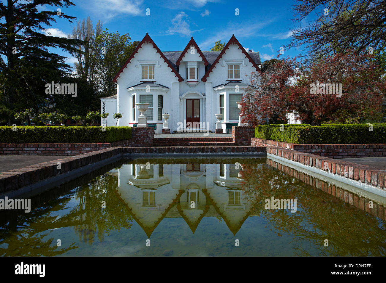 Broadgreen Historic House, Nelson, South Island, New Zealand Stock ...