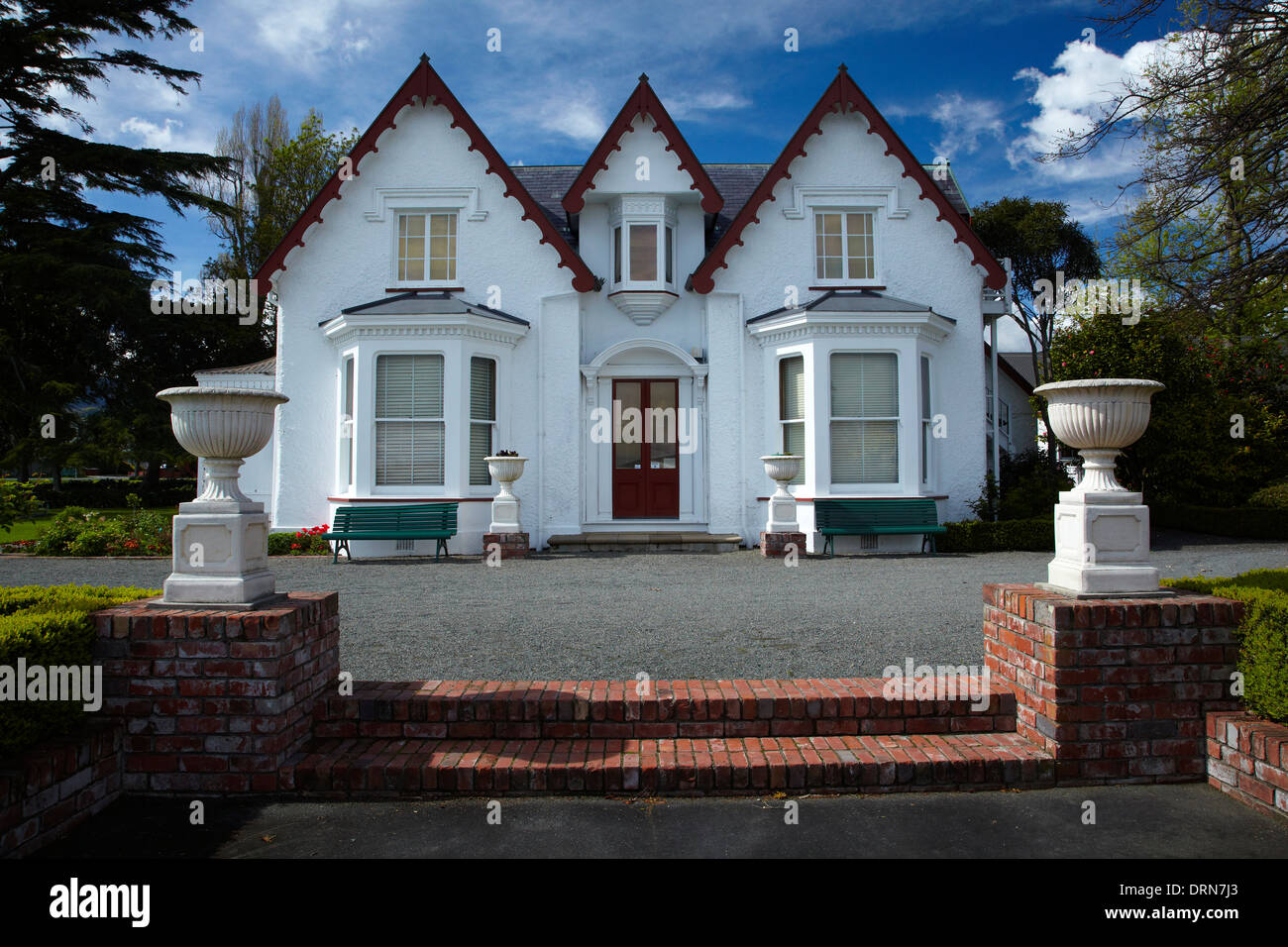 Broadgreen Historic House, Nelson, South Island, New Zealand Stock ...