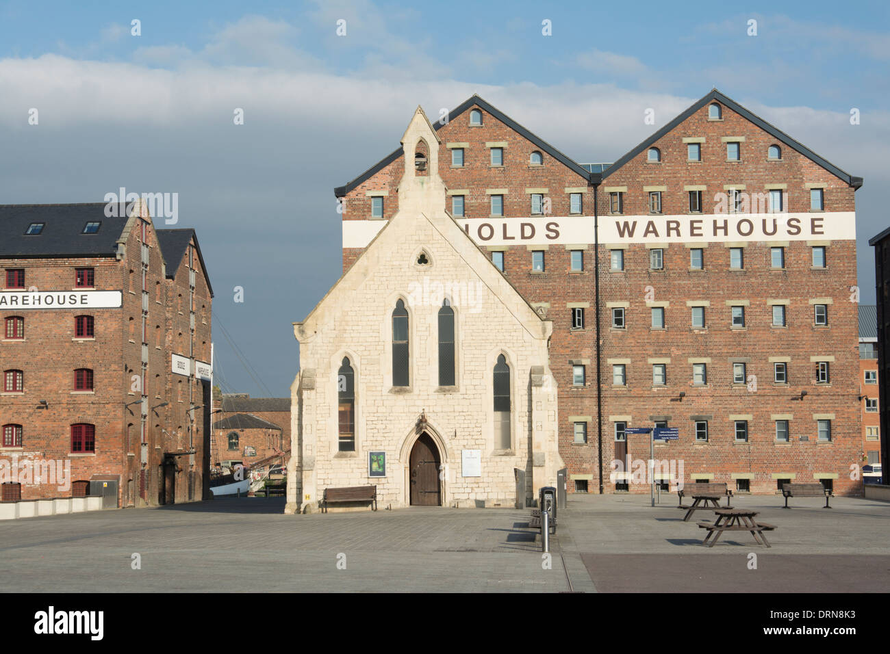 The Mariner's chapel at Gloucester docks Stock Photo - Alamy