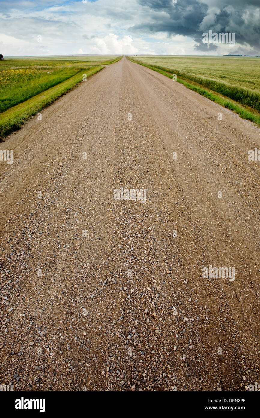 Flat prairie land hi-res stock photography and images - Alamy