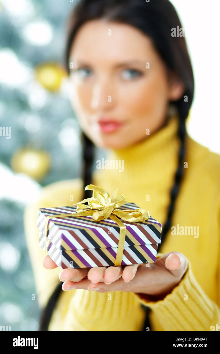 Beautiful Yellow Xmas Stock Photo - Alamy