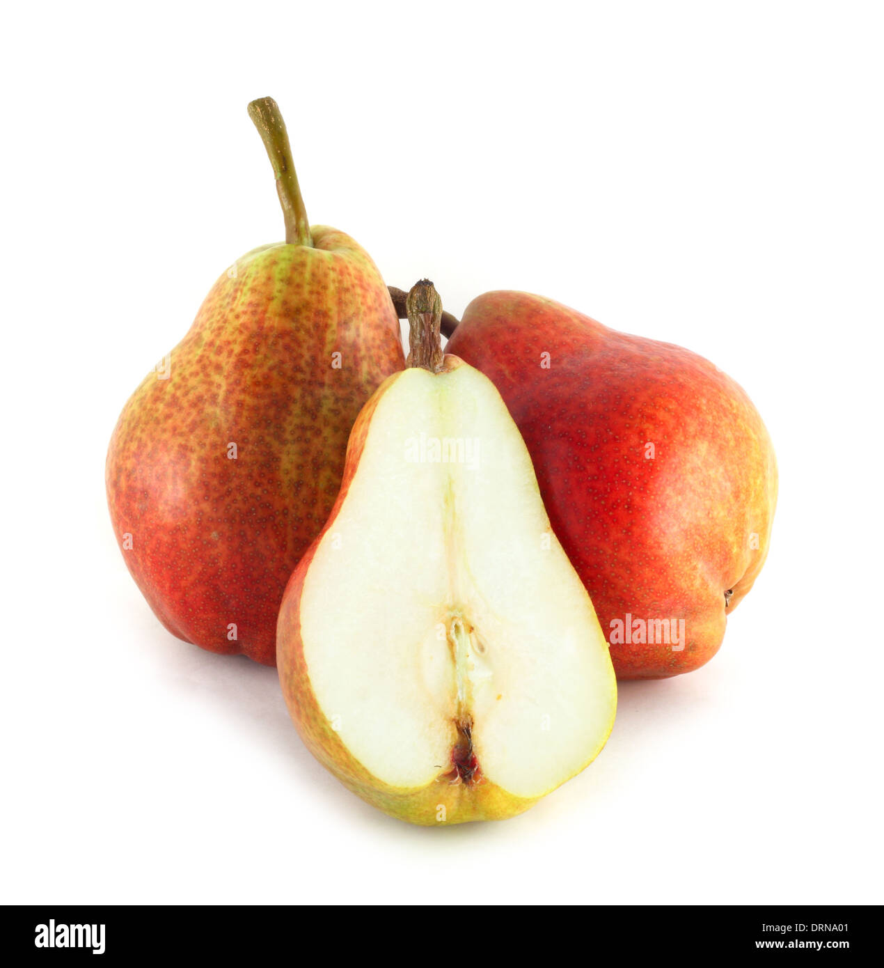 Pear on white Stock Photo - Alamy