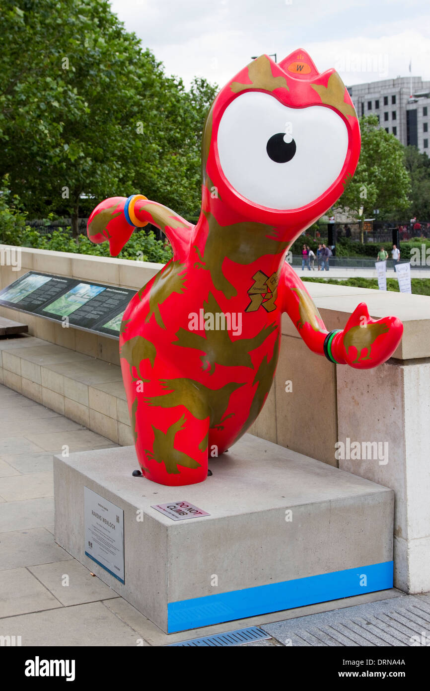 Ravens Wenlock, which was located at the Tower of London during the ...
