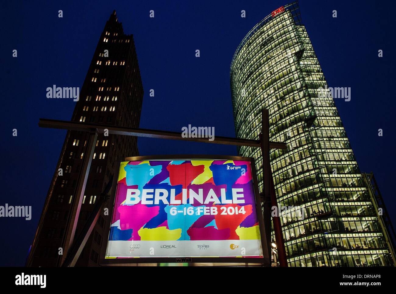 Potsdamer platz berlin billboard hi-res stock photography and images ...