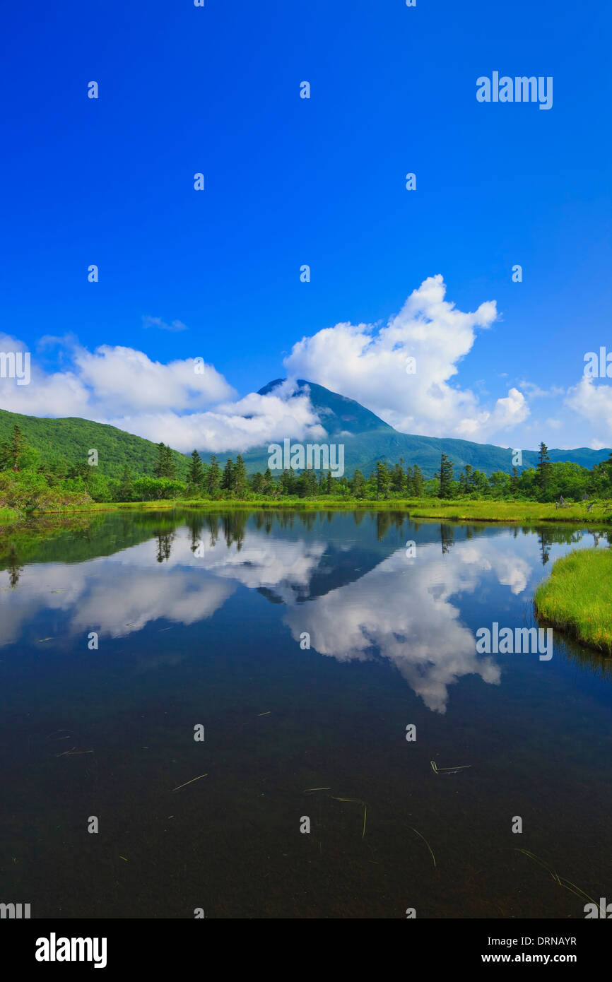 Shiretoko National Park and Mount Rausu Stock Photo - Alamy